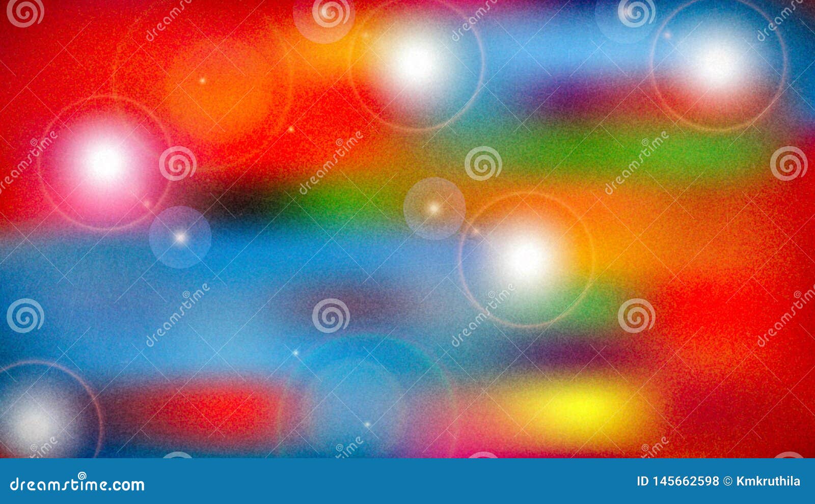 Blue Red Light Beautiful Elegant Illustration Graphic Art Design ...