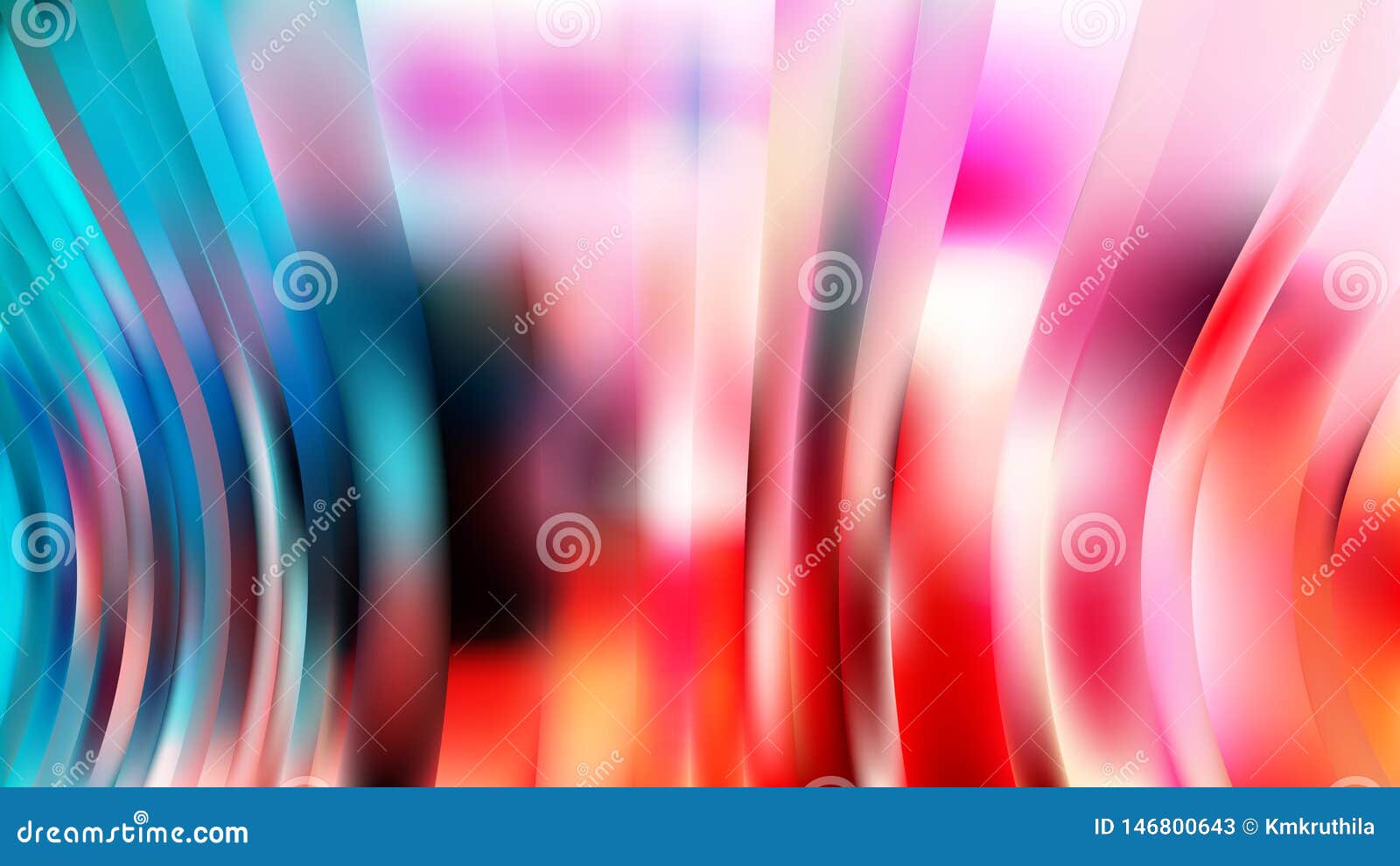 Blue Red Pink Background Beautiful Elegant Illustration Graphic Art ...