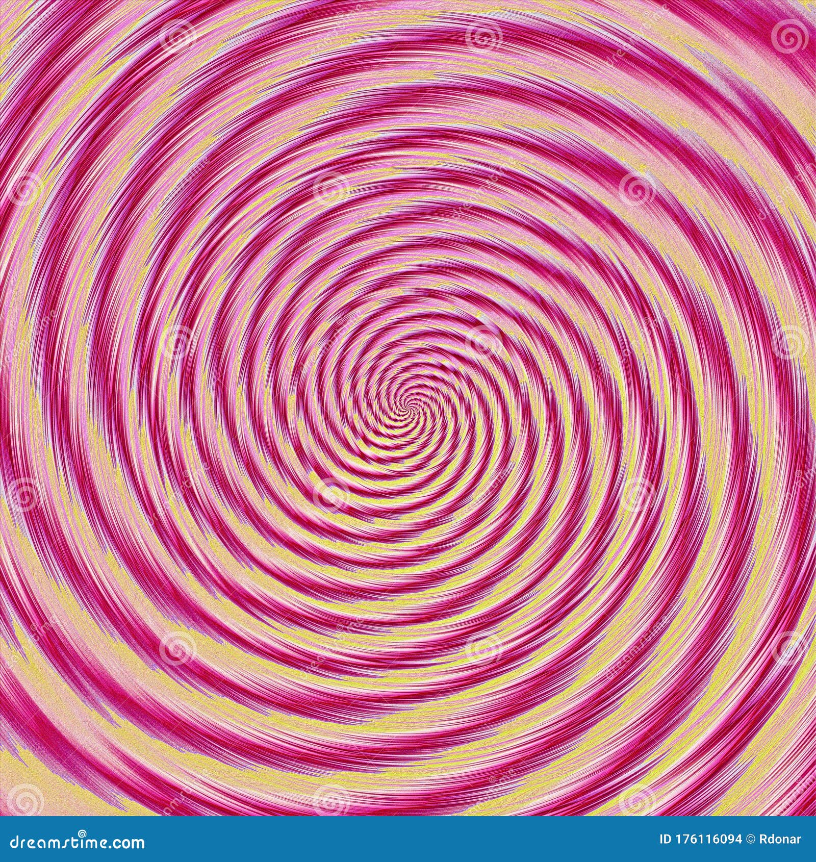 Blue Red Purple Psychedelic Spiral Pattern Background Stock ...