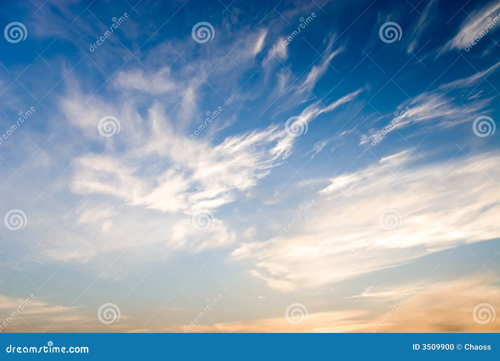 Blue and red sky stock photo. Image of light, formation - 3509900