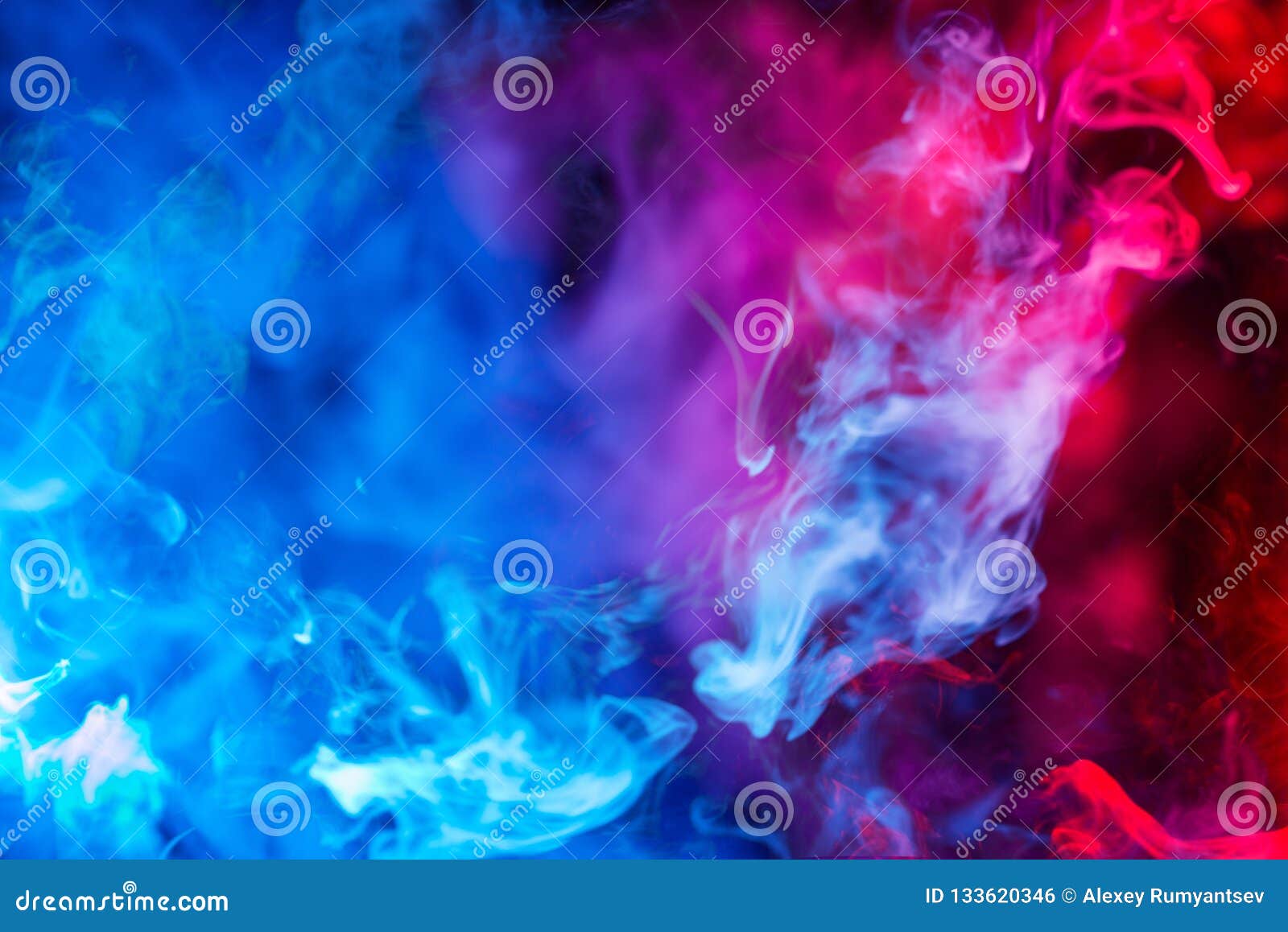 Blue and Red Smoke Background Stock Photo - Image of dynamic, blue ...
