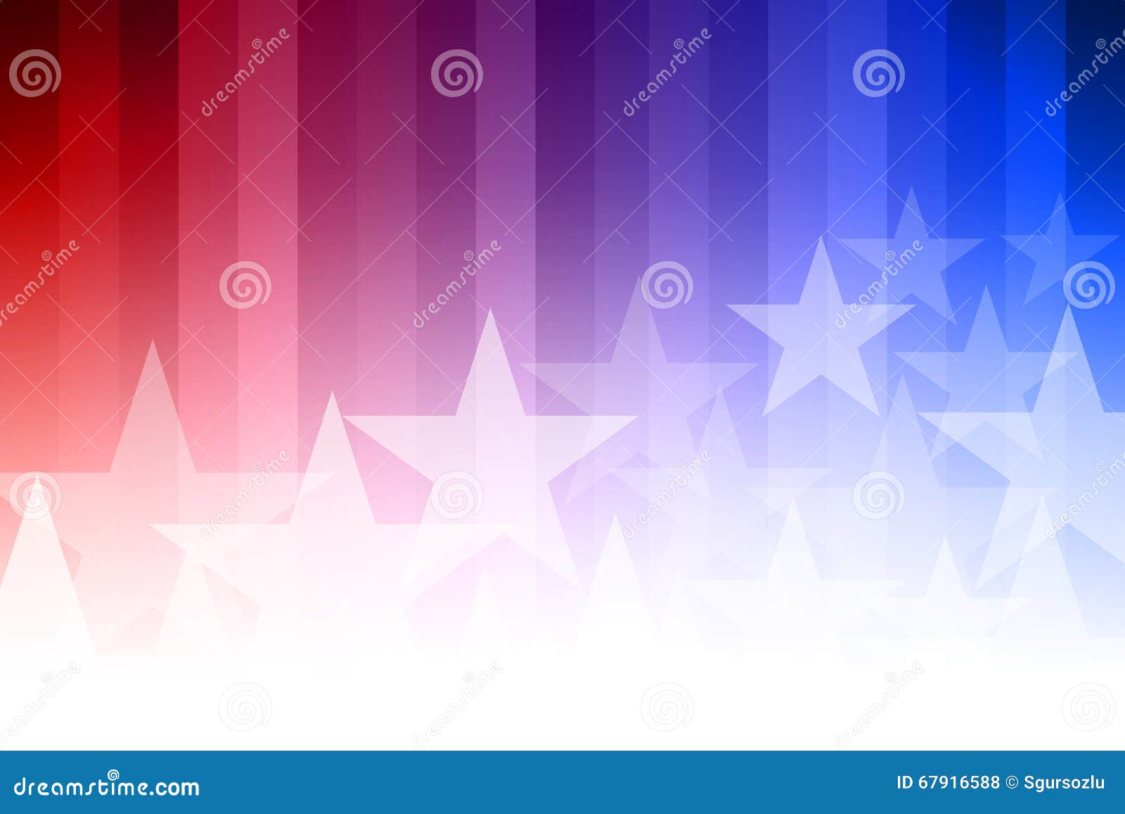 Blue and Red Star Background Stock Vector - Illustration of banner ...