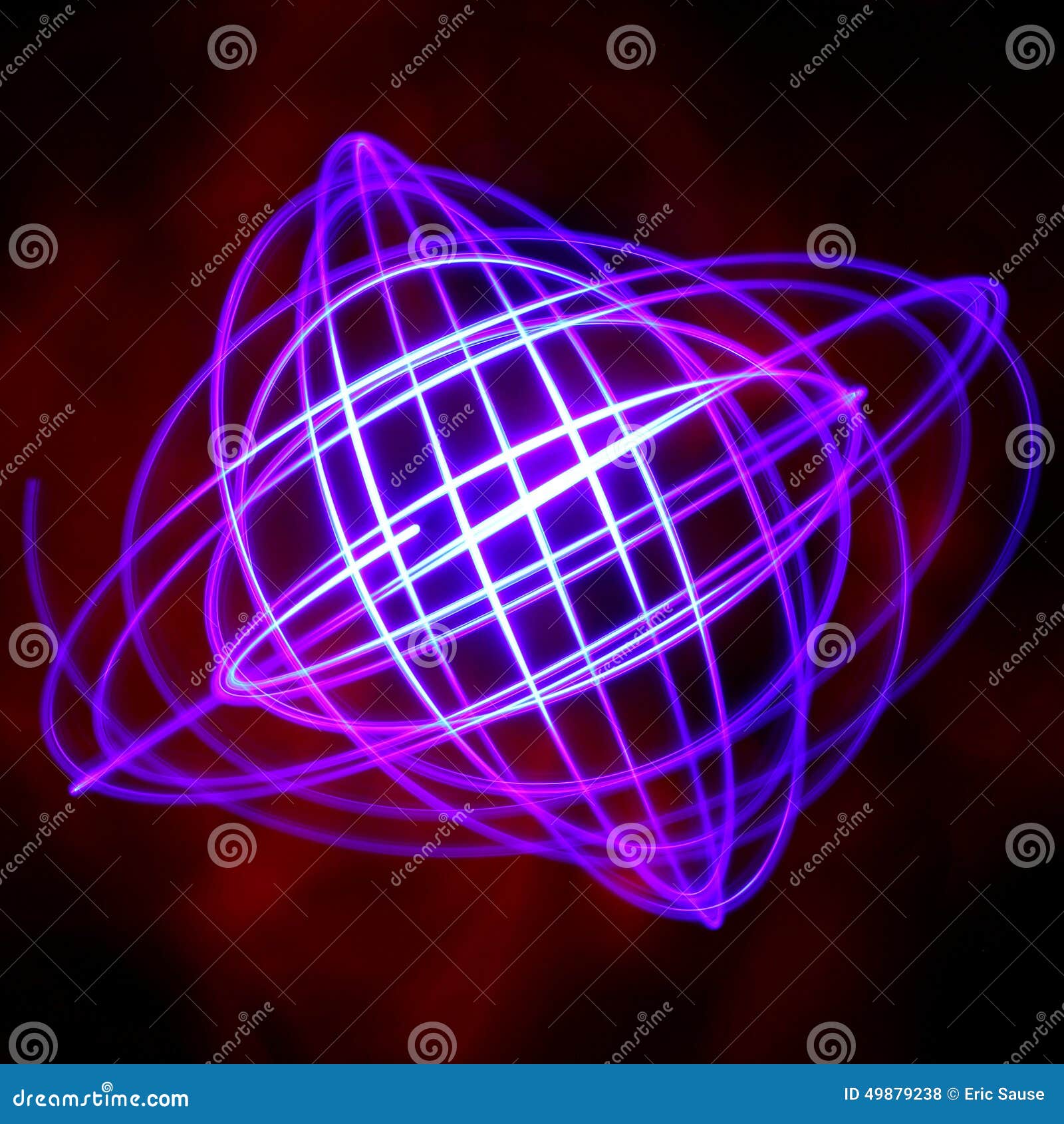 Blue and Red Warp Square Oval Pattern Stock Photo - Image of hanging ...