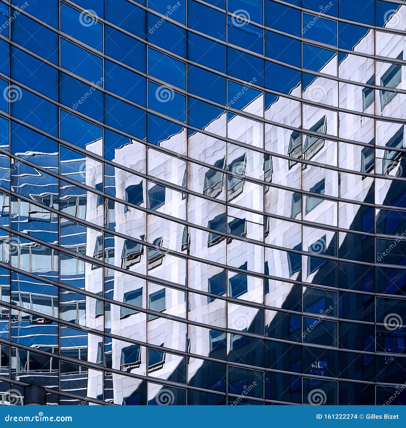 Blue reflections stock photo. Image of outdoor, european - 161222274