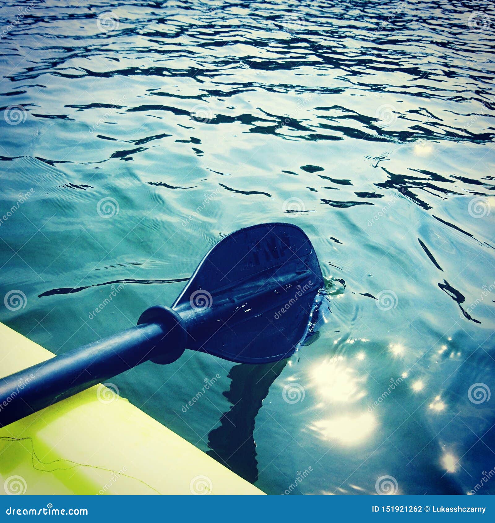 Blue relax in summer stock photo. Image of kayak, relax - 151921262