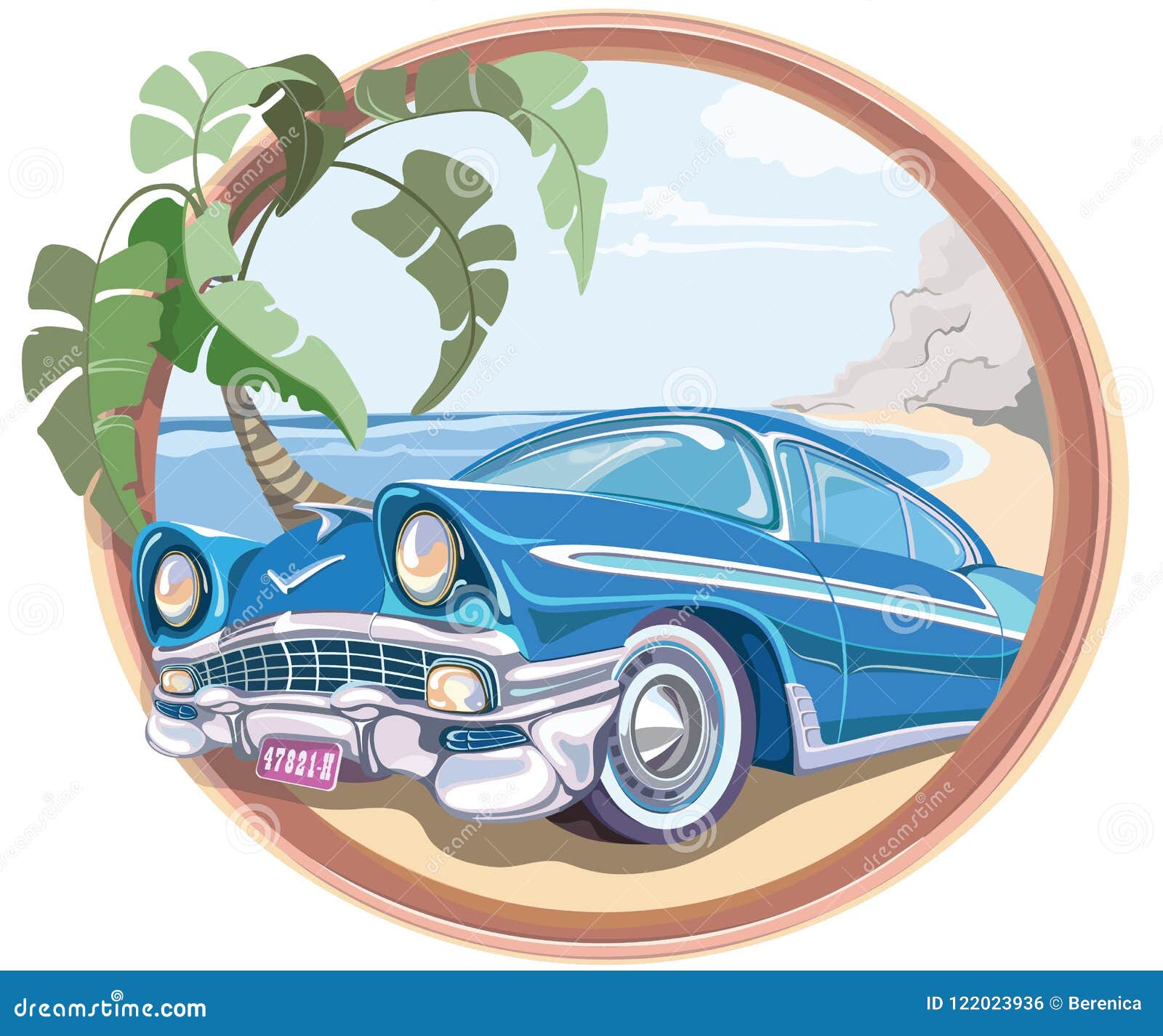 50s Car Clip Art