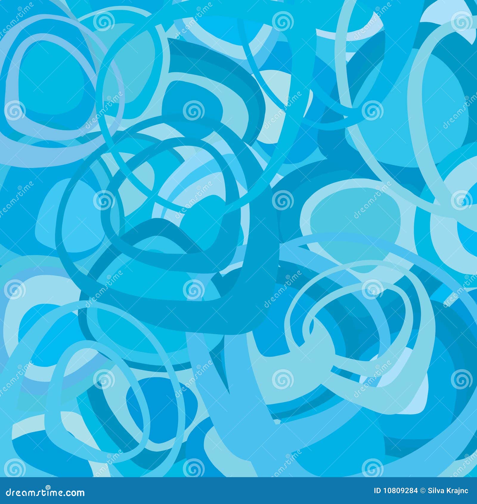 Blue Retro Wallpaper Vector Stock Vector - Illustration of collection ...