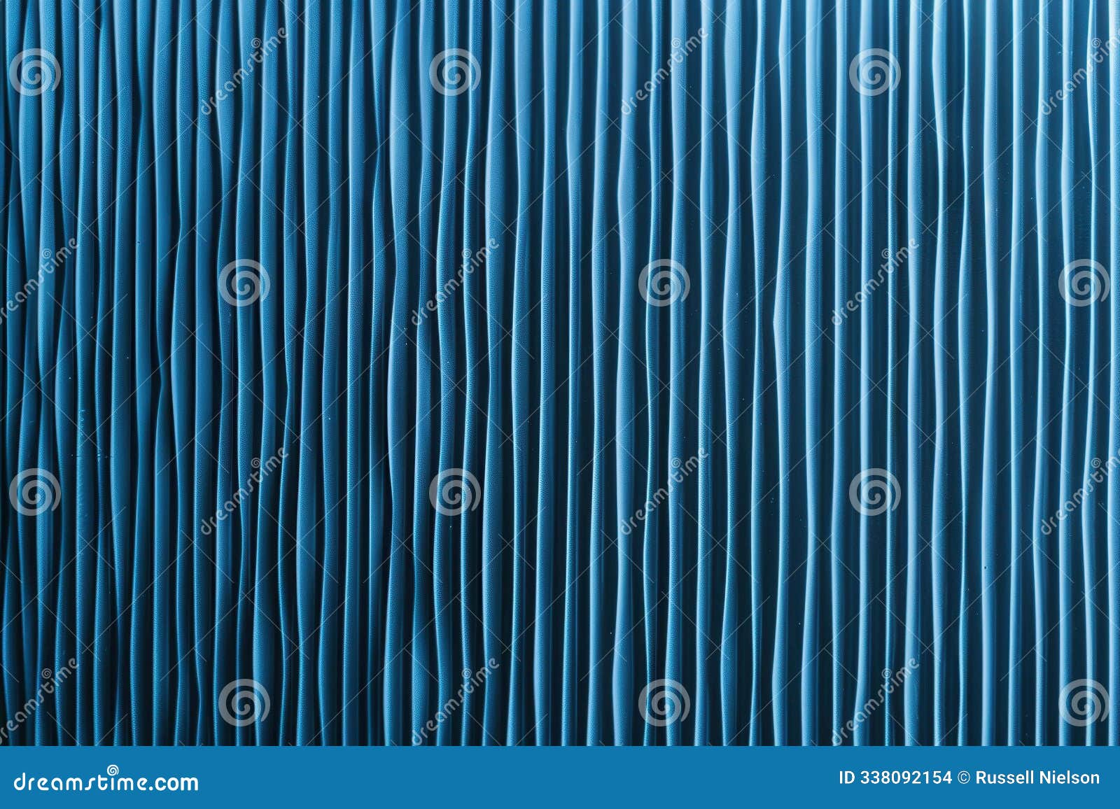 A Textured Blue Background with Ribbed Patterns Running Across the ...