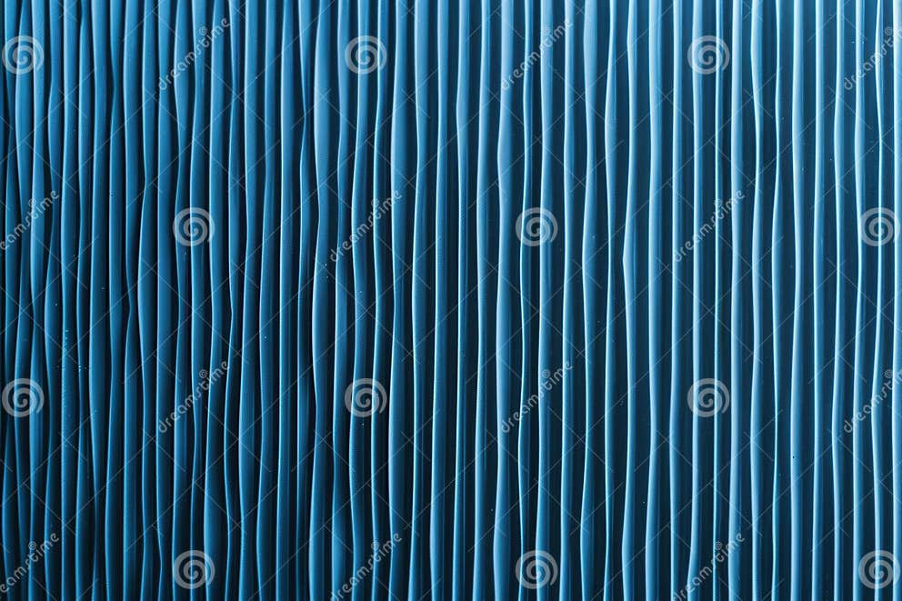 A Textured Blue Background with Ribbed Patterns Running Across the ...
