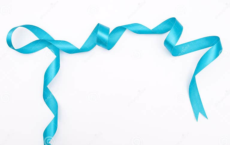 Blue ribbon stock photo. Image of design, band, romance - 15449652