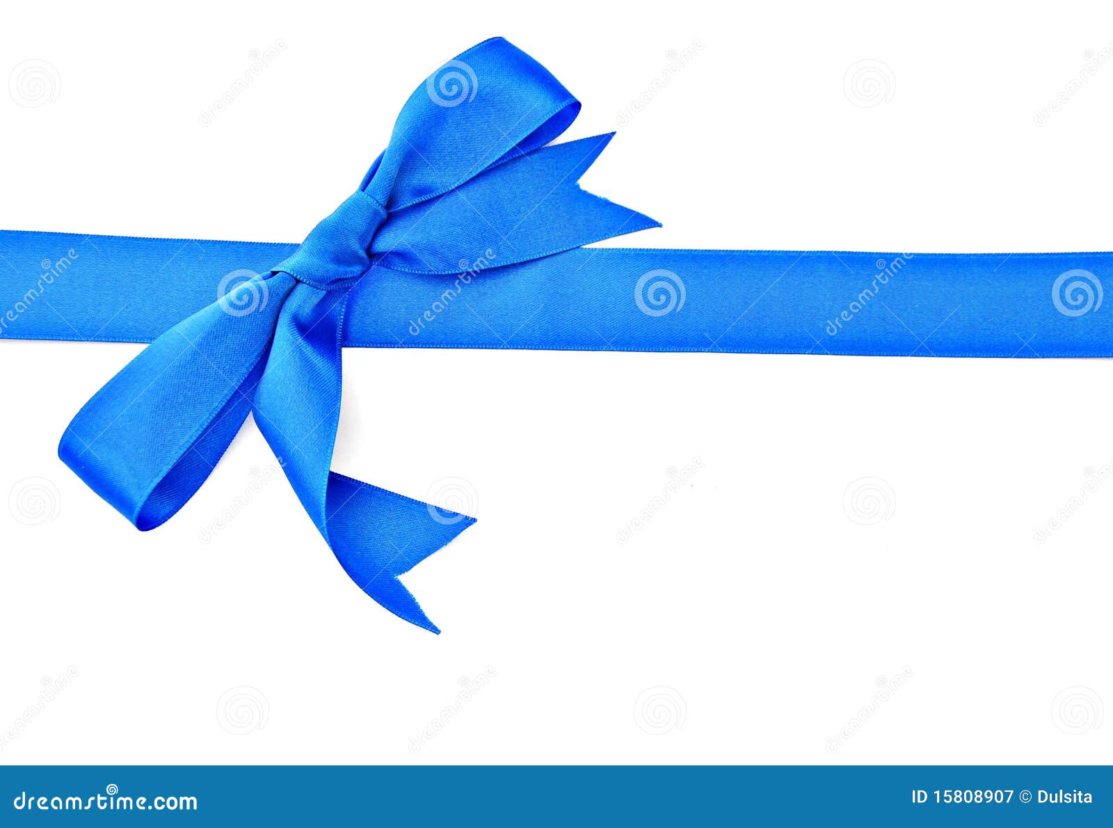 Blue Ribbon Royalty Free Stock Photography - Image: 15808907