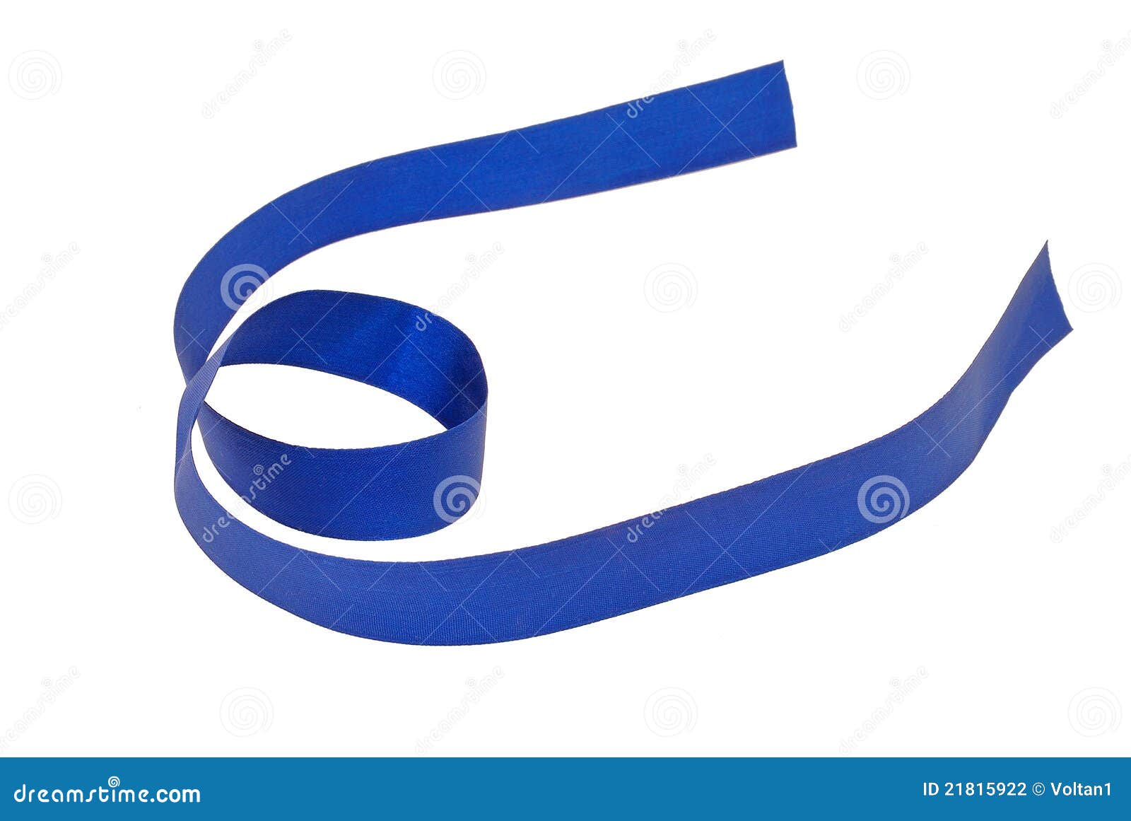 Blue ribbon stock photo. Image of celebration, ornament - 21815922