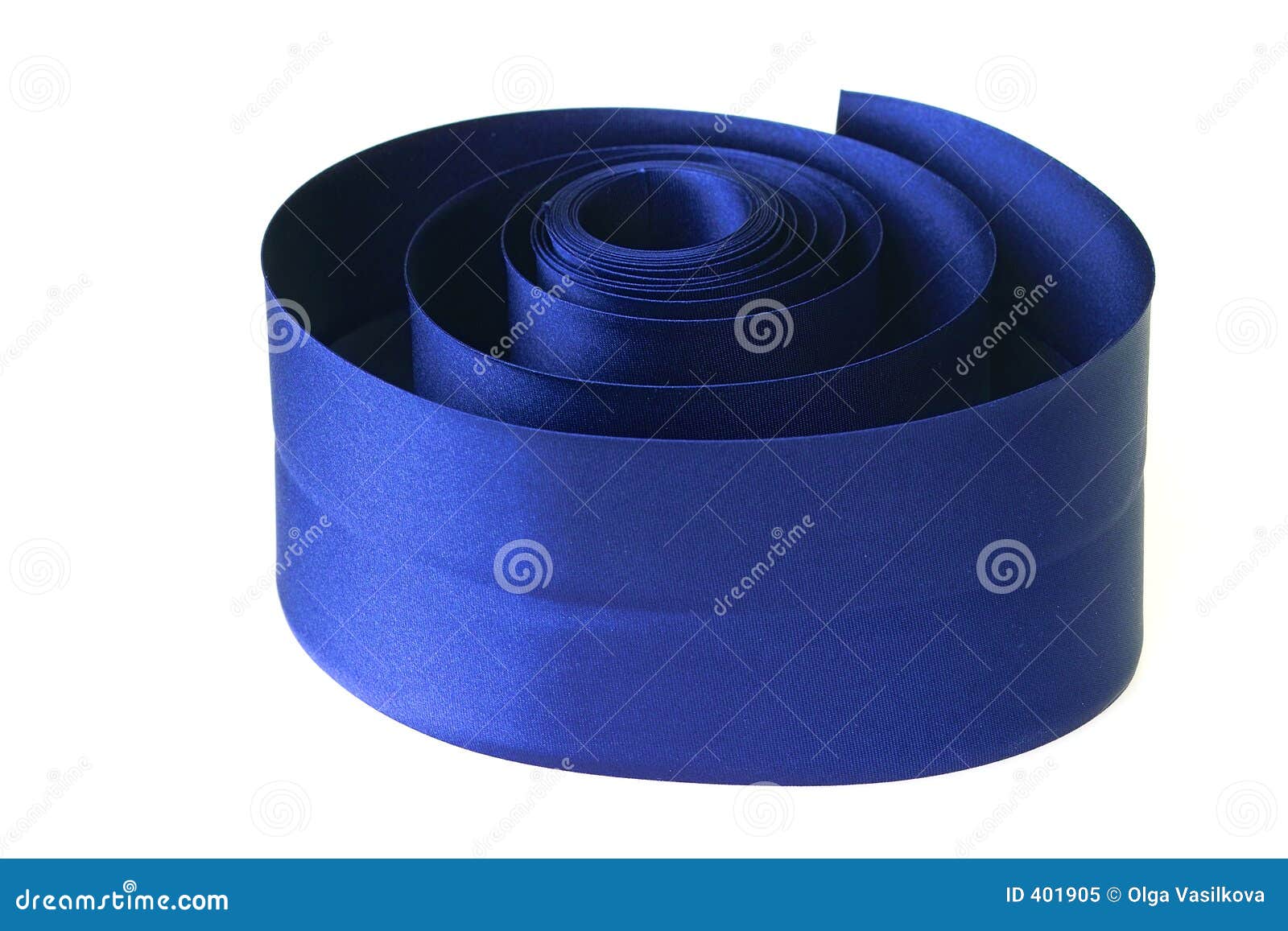 Blue ribbon stock image. Image of merry, fabric, garnish - 401905