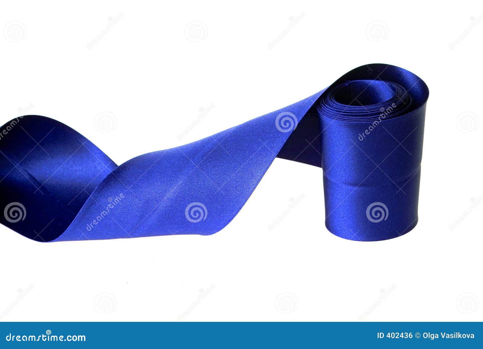 Blue ribbon stock photo. Image of curl, celebration, gift - 402436