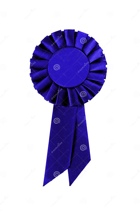 Blue Ribbon stock photo. Image of winner, recognition - 5238410