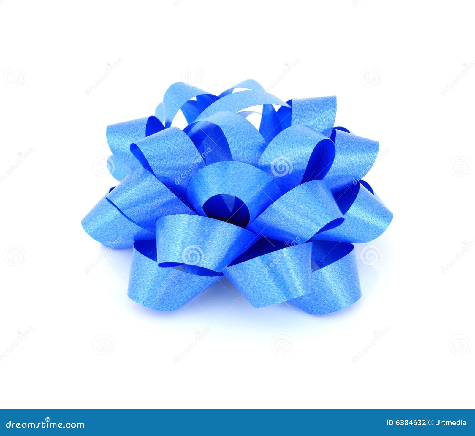 Blue Ribbon stock photo. Image of blue, still, close, macro - 6384632