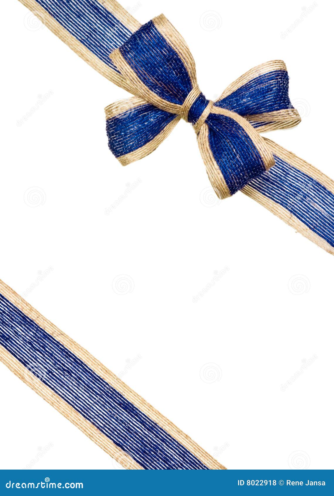 BLUE RIBBON stock photo. Image of celebration, object - 8022918