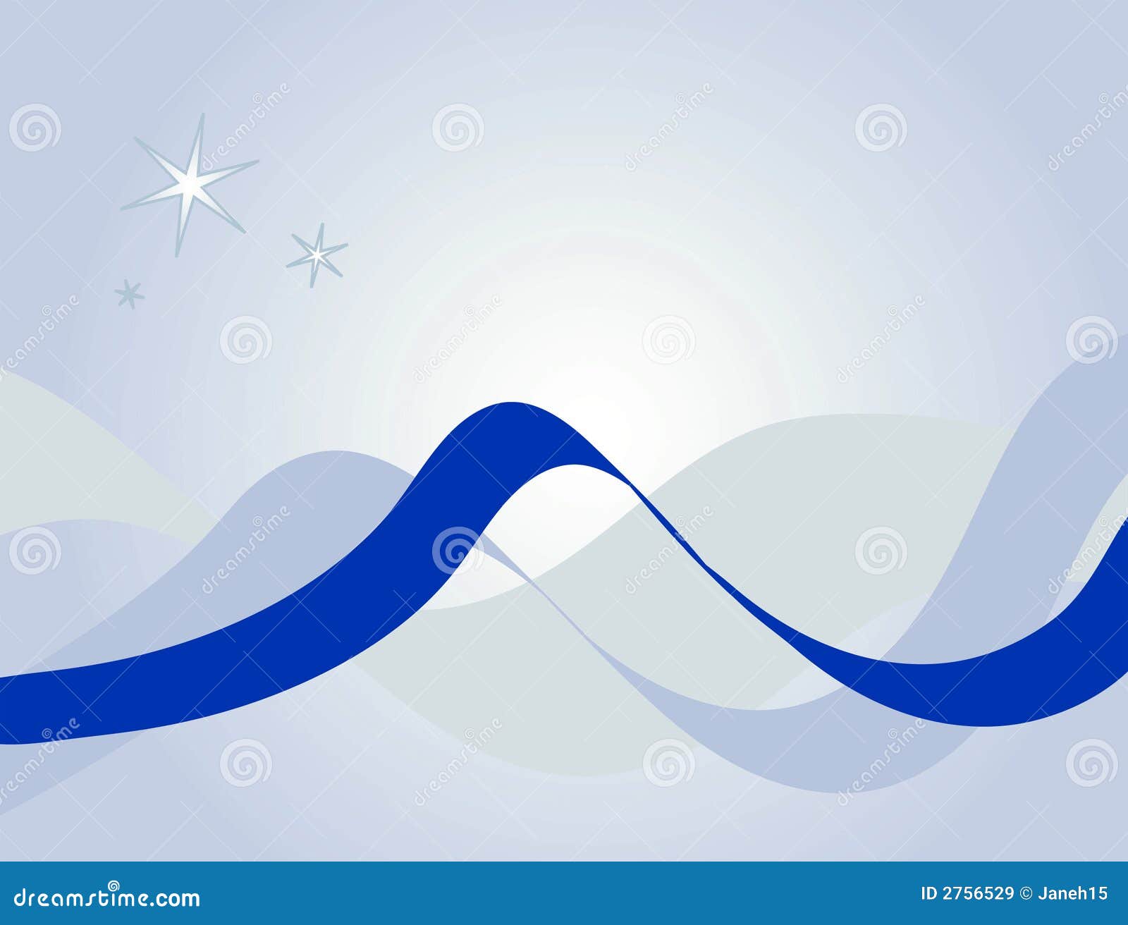 Blue ribbon pattern stock illustration. Illustration of pattern - 2756529
