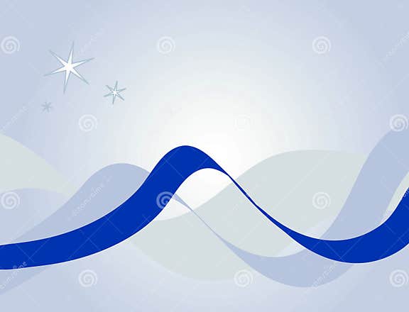 Blue ribbon pattern stock illustration. Illustration of pattern - 2756529