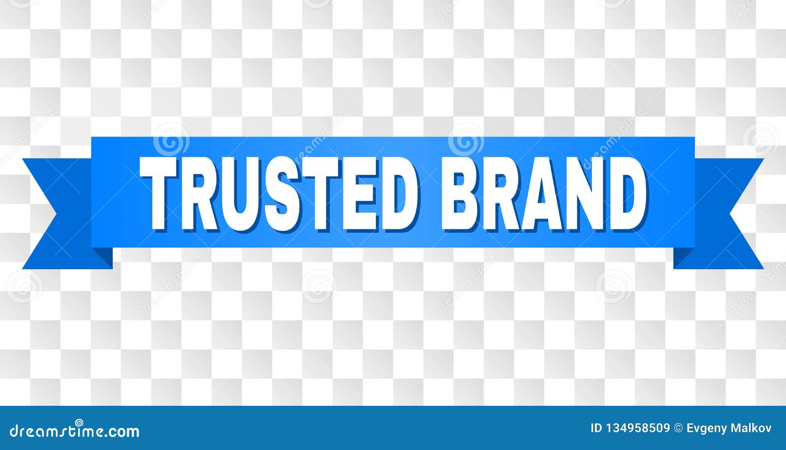Blue Ribbon with TRUSTED BRAND Title Stock Vector - Illustration of ... Blue Ribbon with TRUSTED BRAND Title Stock Vector - Illustration of ...
