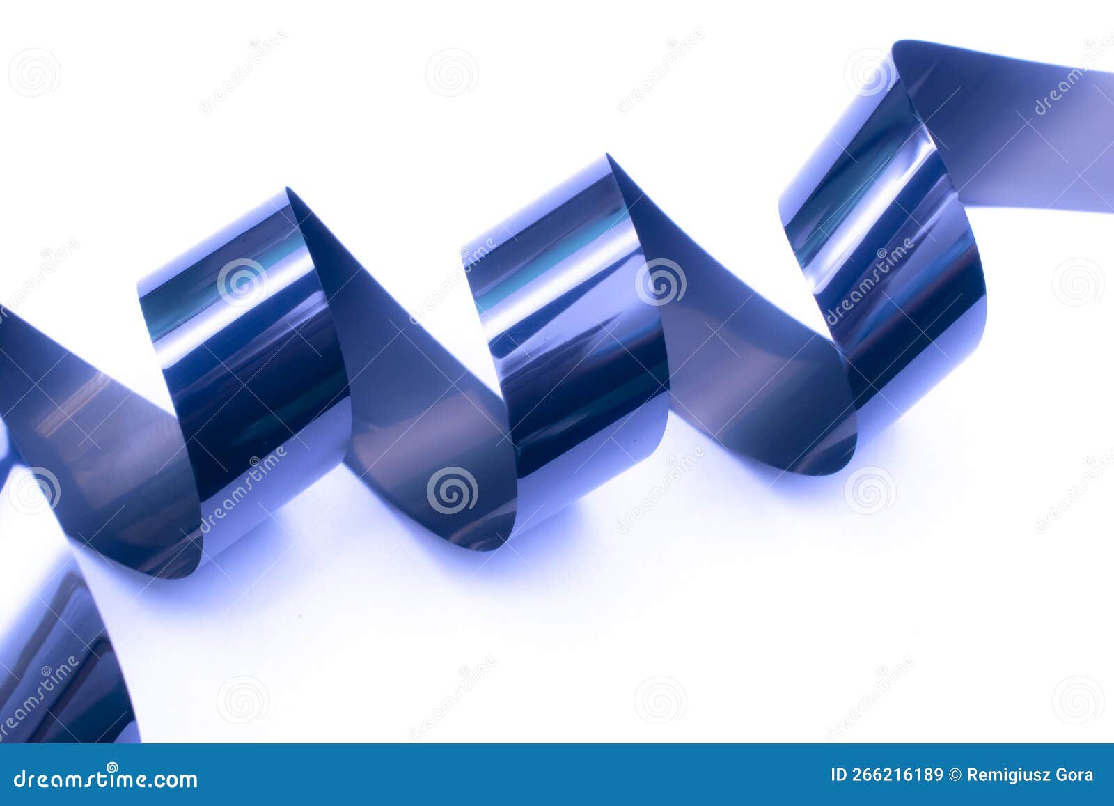 Blue Ribbon on White Background Stock Image - Image of year, boxing ...