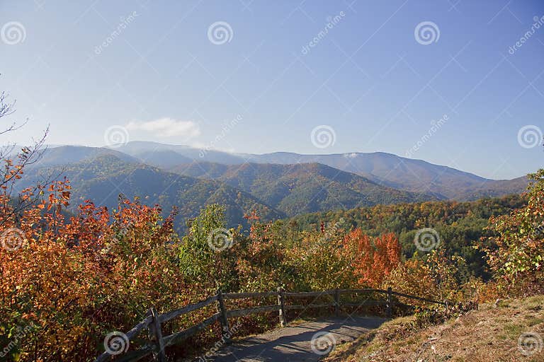 Blue Ridge Mountains in the Fall Stock Photo - Image of fall ...
