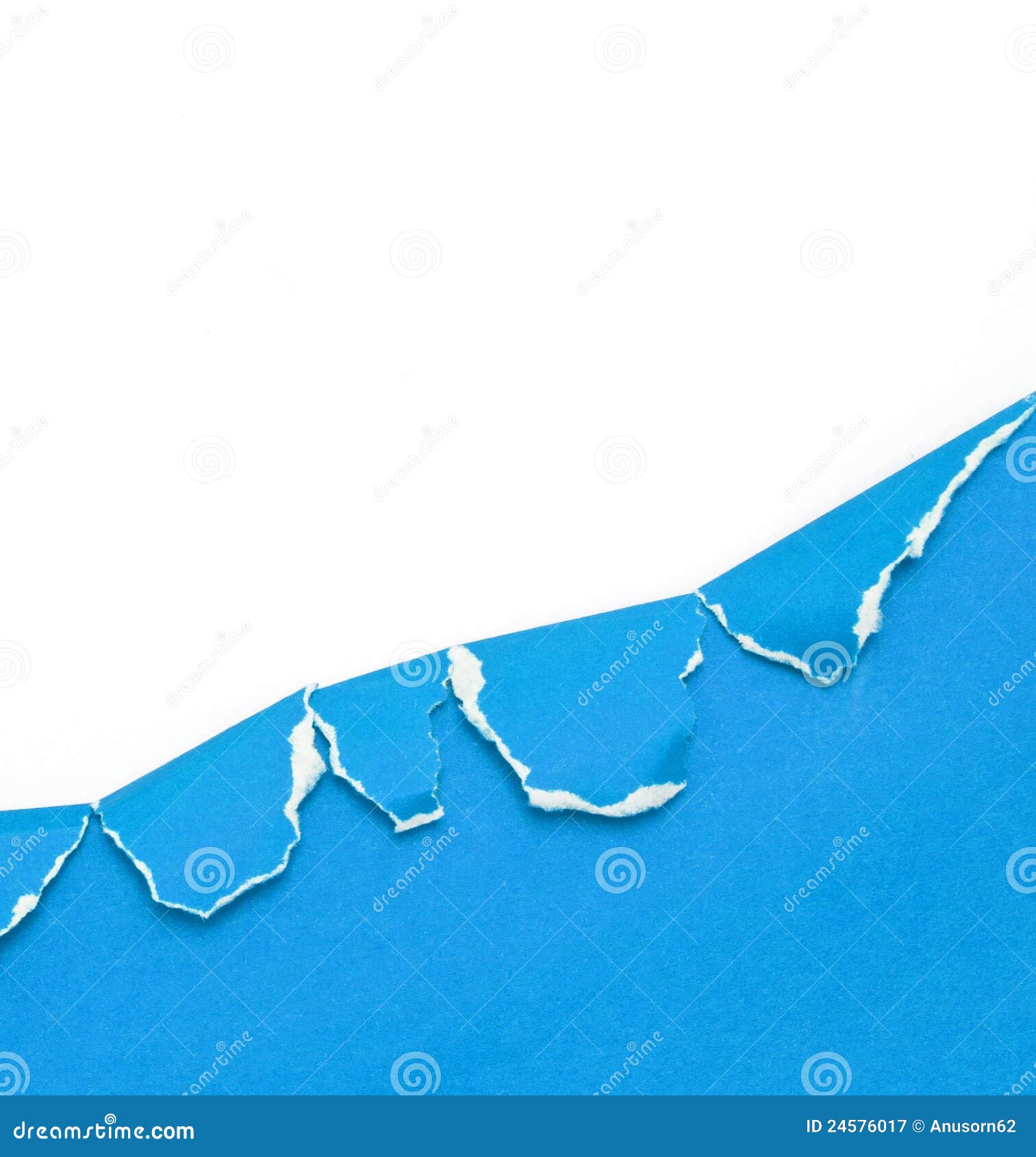 Blue Ripped Paper Royalty-Free Stock Photography | CartoonDealer.com ...