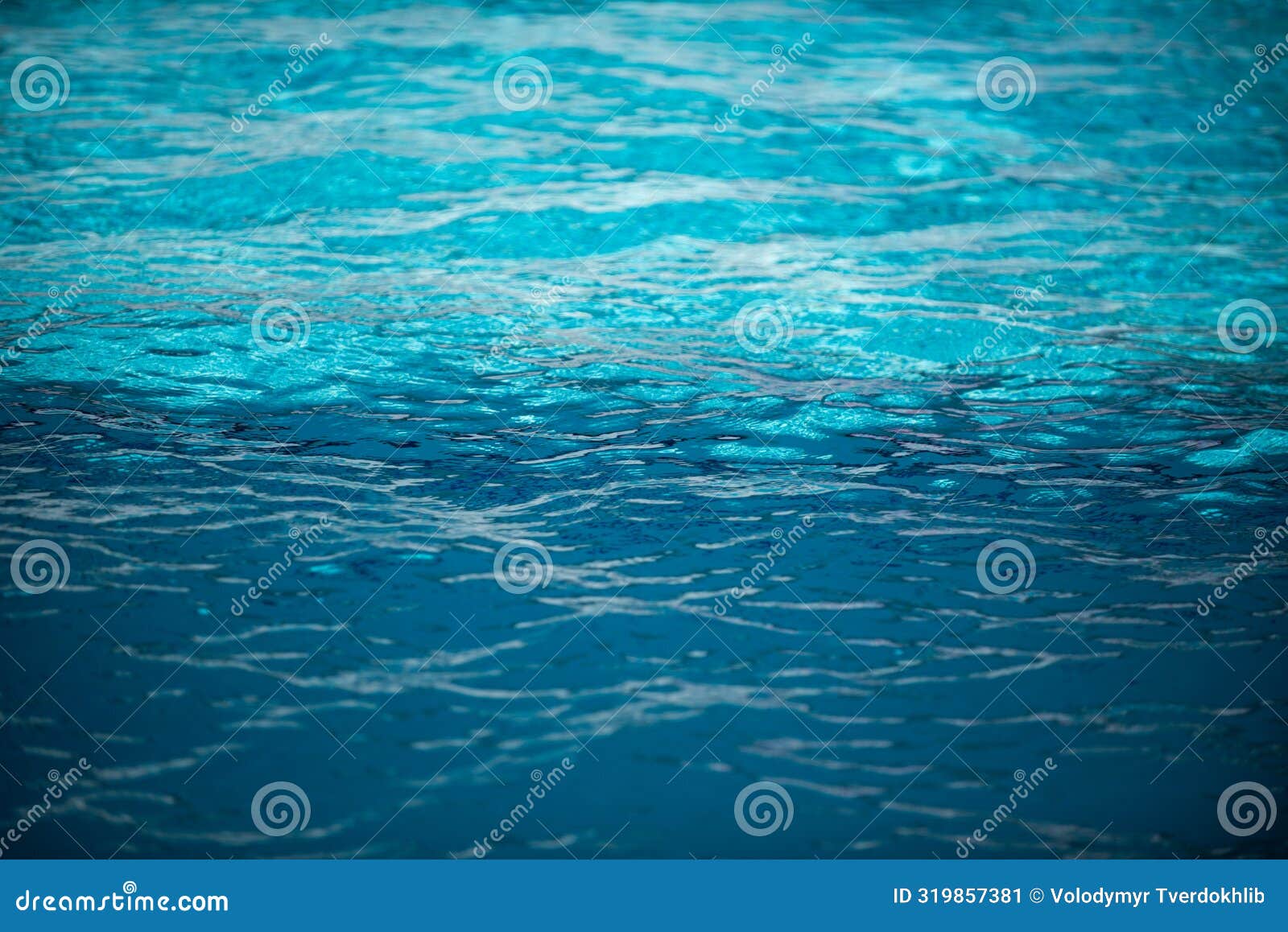 Blue Ripped Water in Swimming Pool, Water Pool Texture and Surface ...