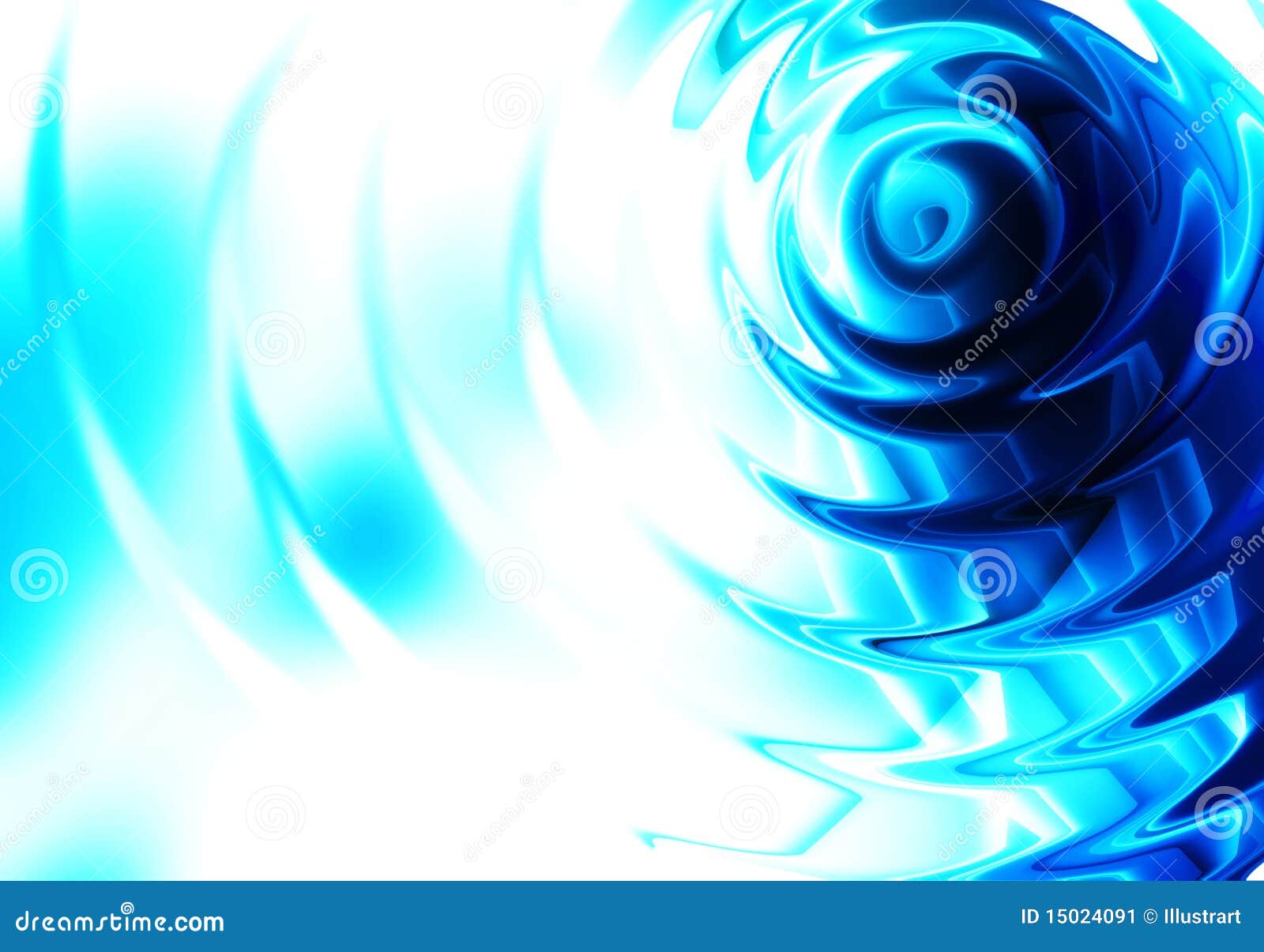 Blue Ripple Abstract Background Stock Illustration - Illustration of ...