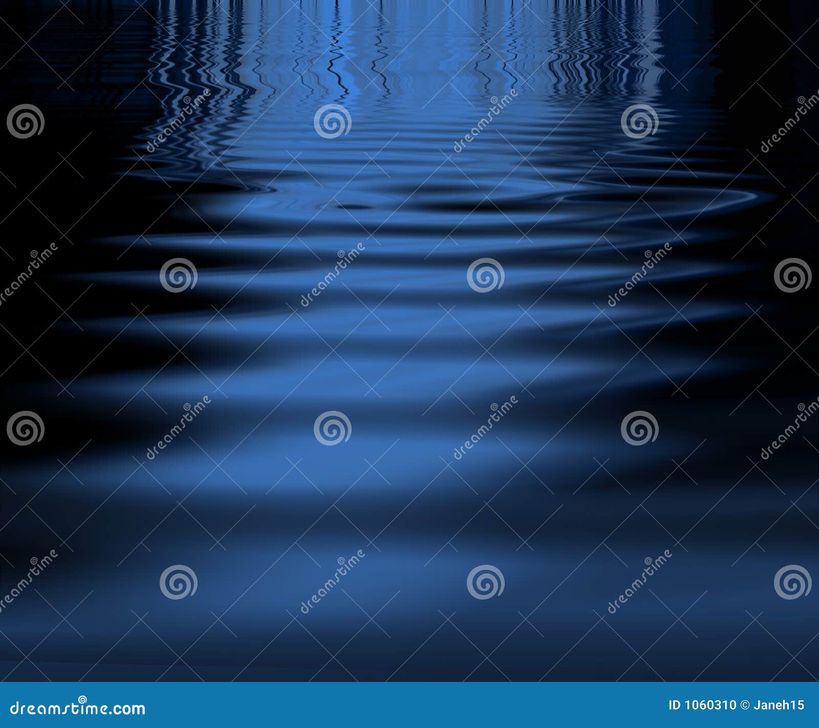Blue ripple pattern stock illustration. Illustration of reflections ...