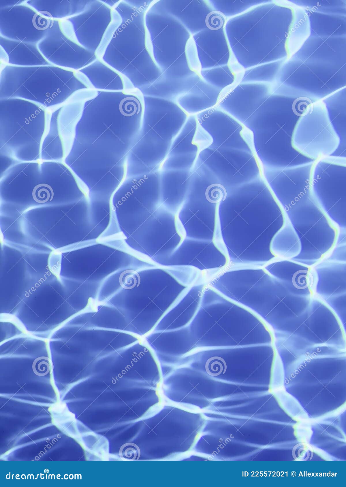 Blue Ripple Water Background, Water Surface Blue Swimming Pool Stock ...