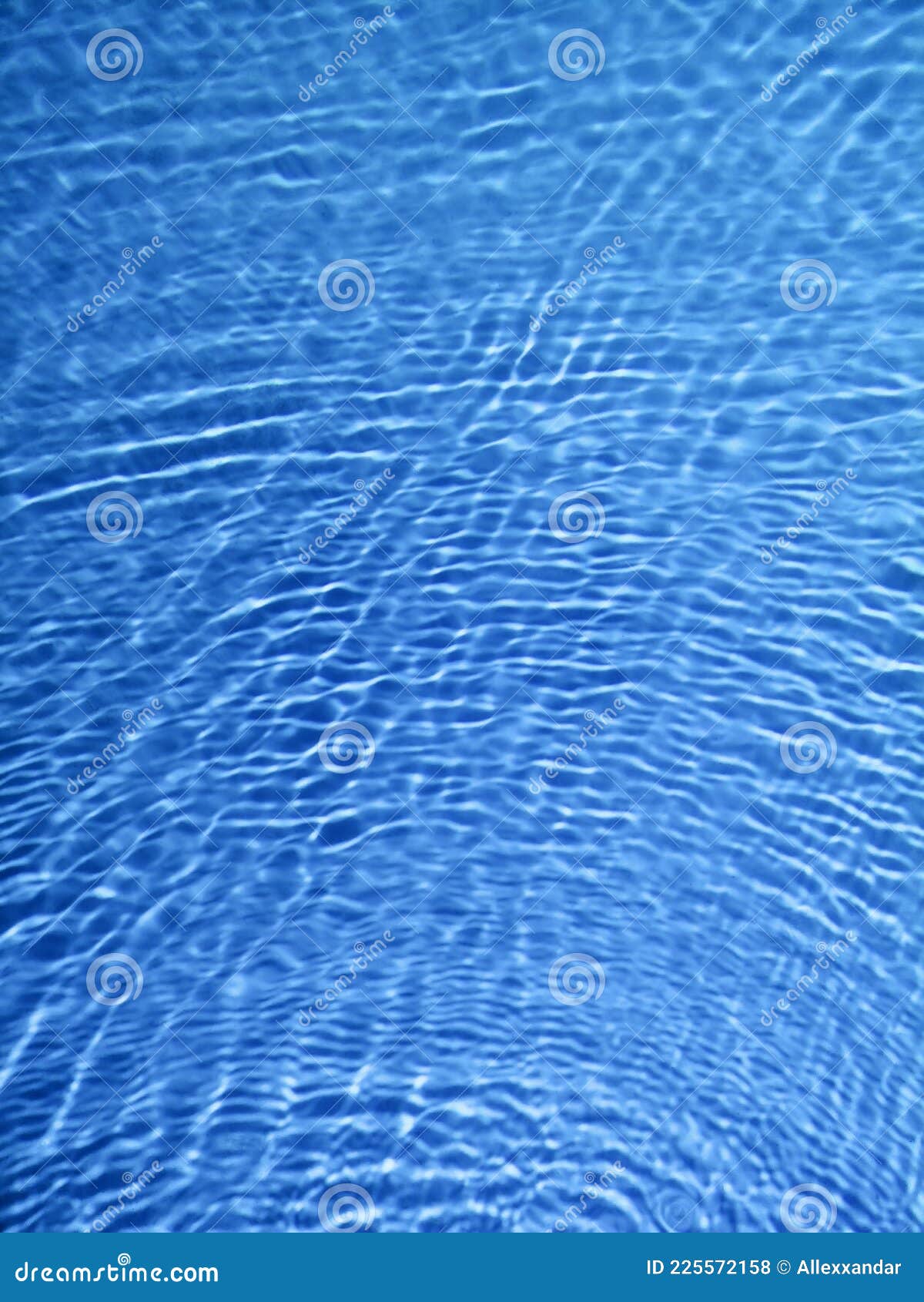 Blue Ripple Water Background, Water Surface Blue Swimming Pool Stock ...