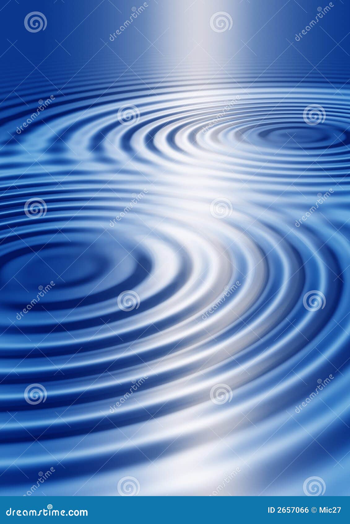 Blue Ripples stock illustration. Illustration of ripples - 2657066
