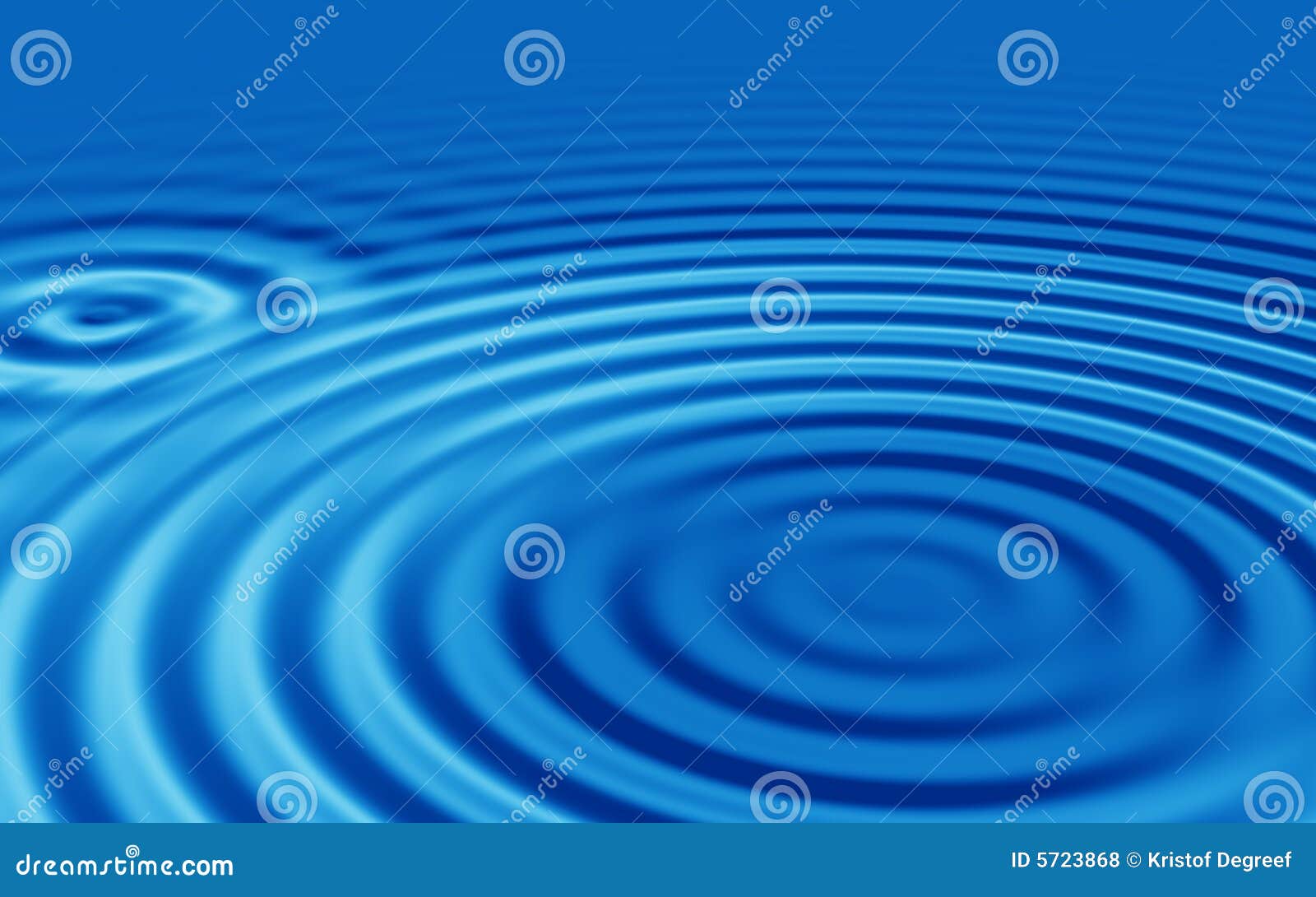 Blue ripples stock illustration. Illustration of spray - 5723868