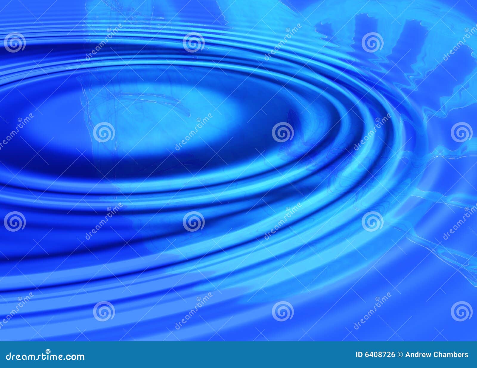 Blue Ripples Background stock illustration. Illustration of artistry ...