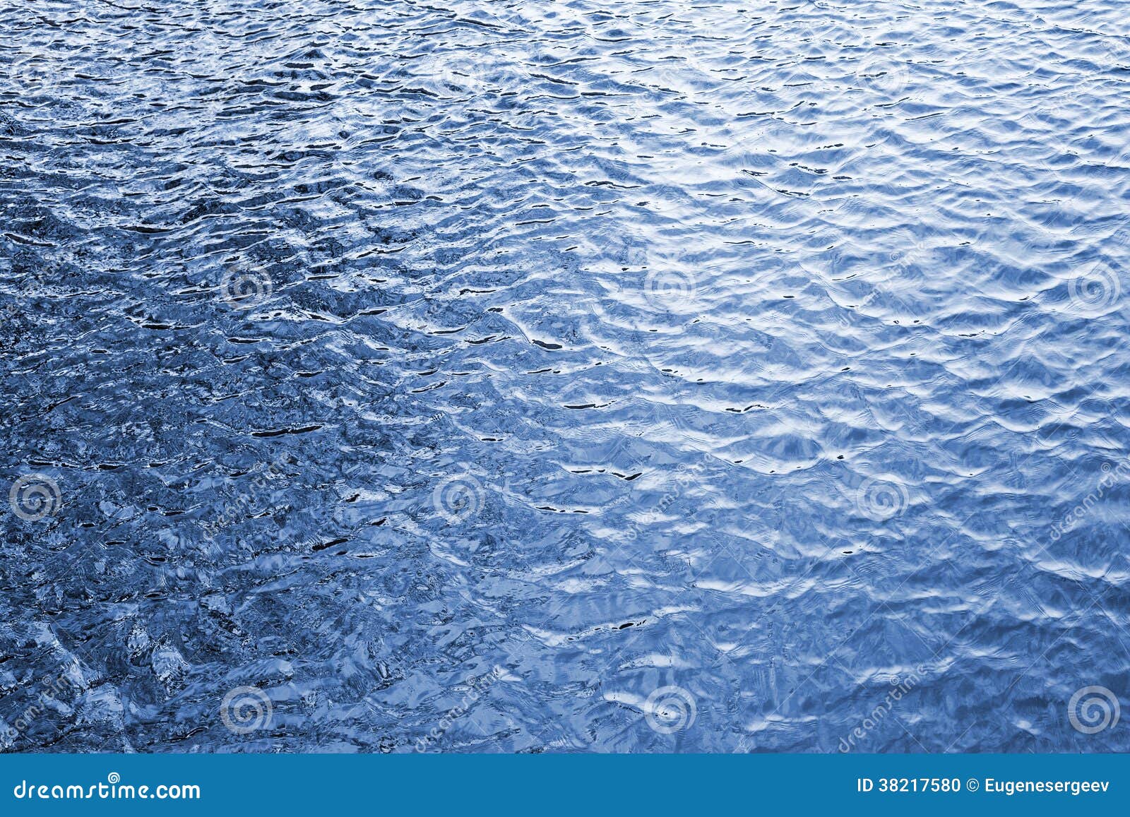 Blue river water surface stock photo. Image of clear - 38217580