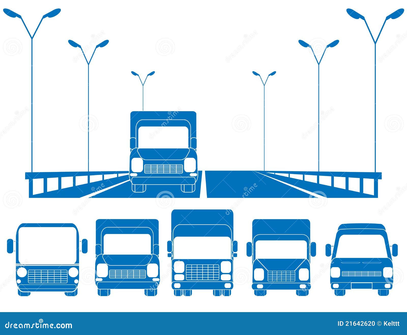 Blue Road Vibratory Roller For Laying Asphalt On The Road 3D Rendering ...