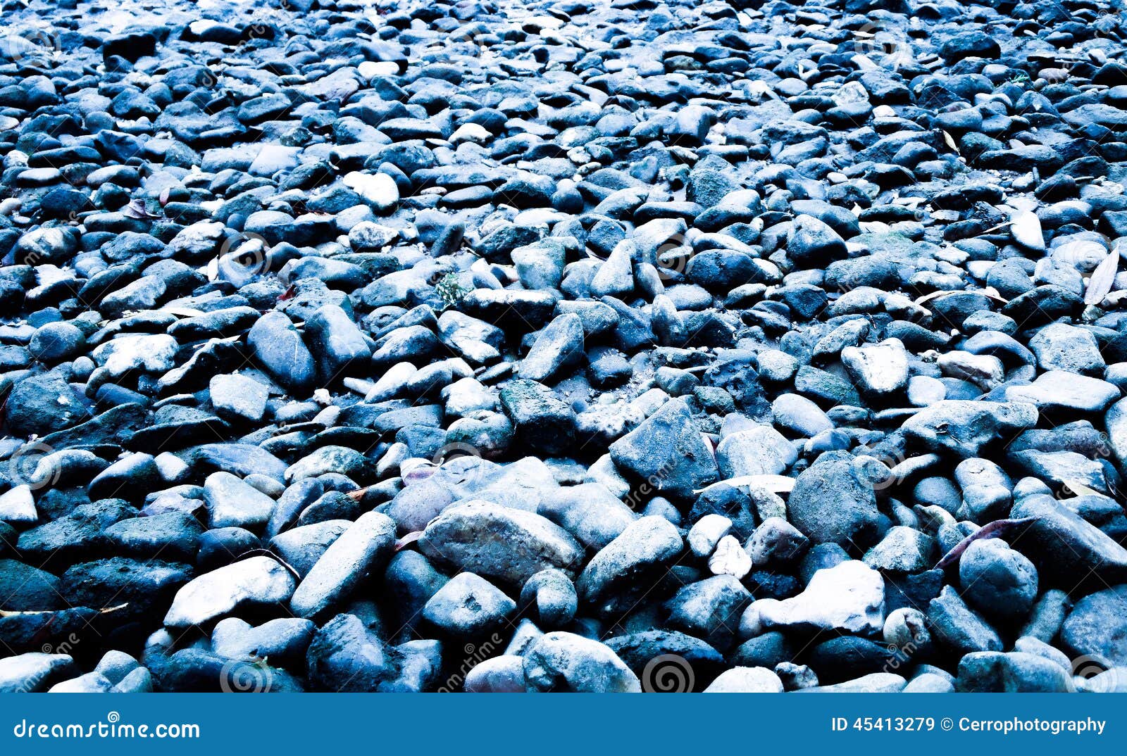 Blue rocks stock image. Image of brick, calm, rock, beach - 45413279