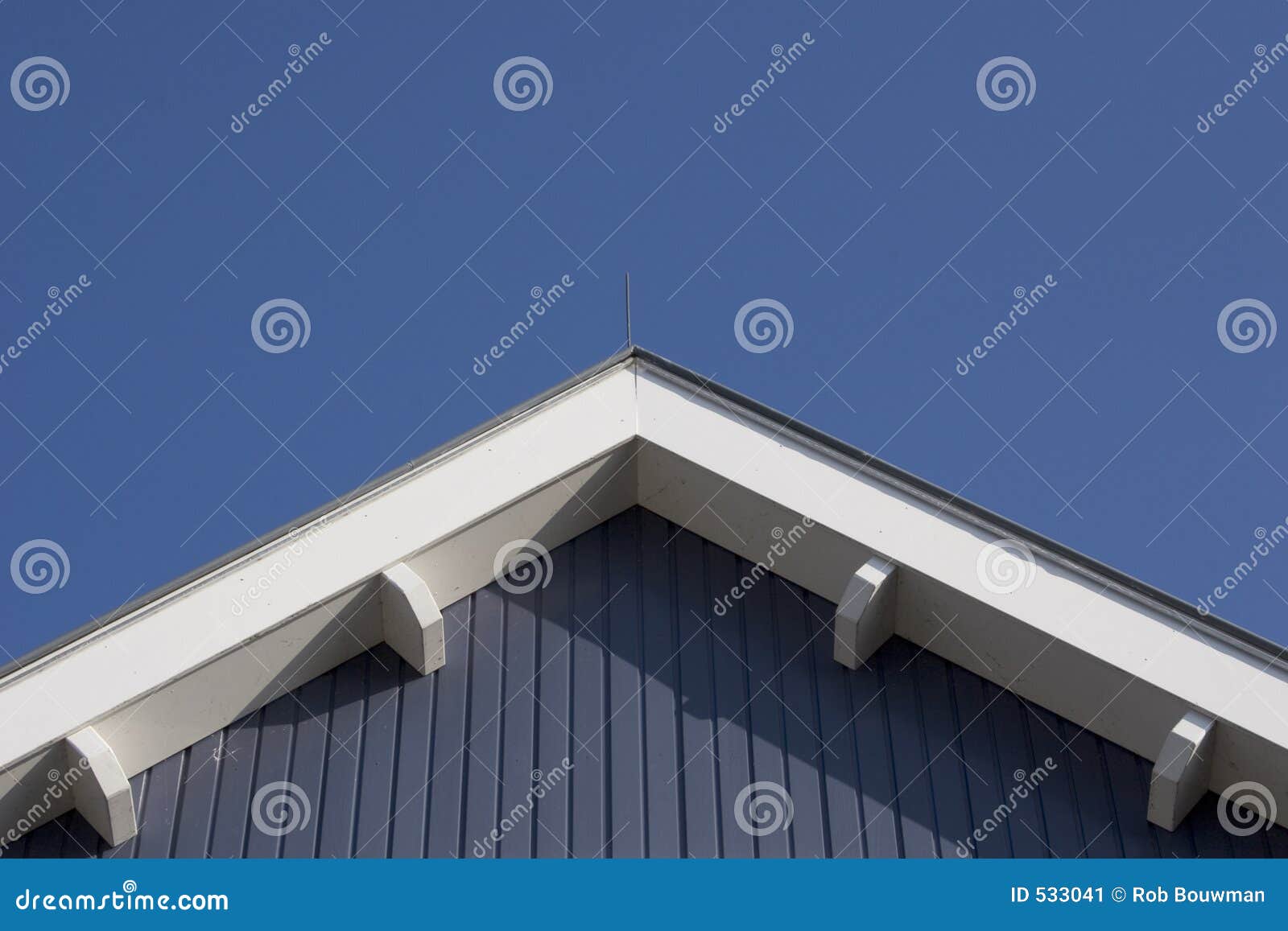 Blue roof stock image. Image of corner, white, architecture - 533041