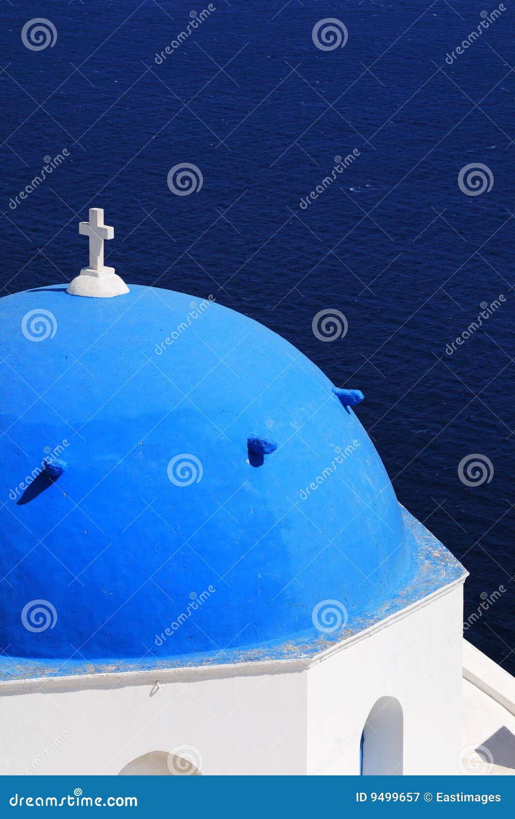 Blue Roof Church stock image. Image of beautiful, honeymoon - 9499657