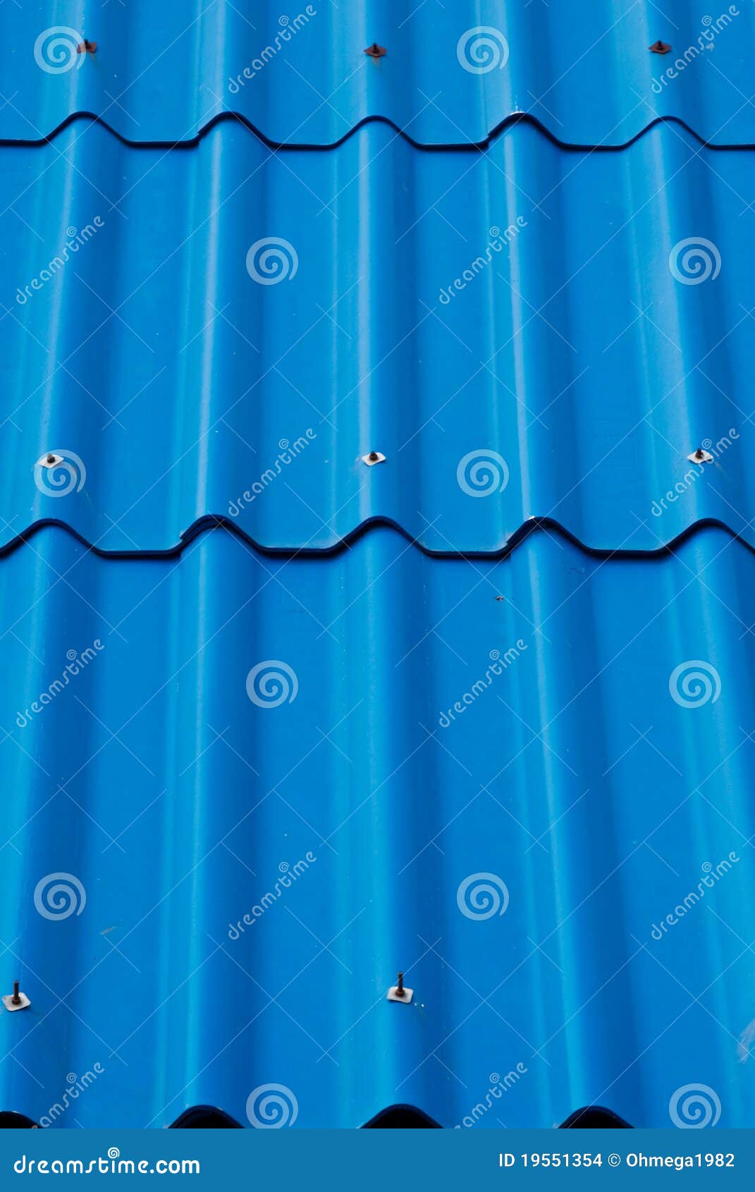 Blue Roof Texture Background. Stock Images - Image: 19551354