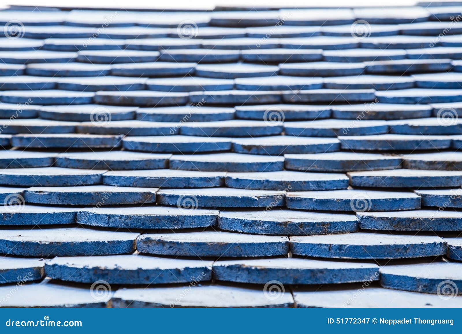Blue roof texture stock image. Image of house, clay, exterior - 51772347