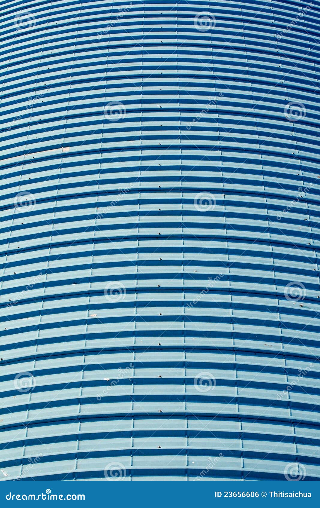 Roof Wave Ripple Profile Metal Sheet Colored Wooden Texture Isolated On ...