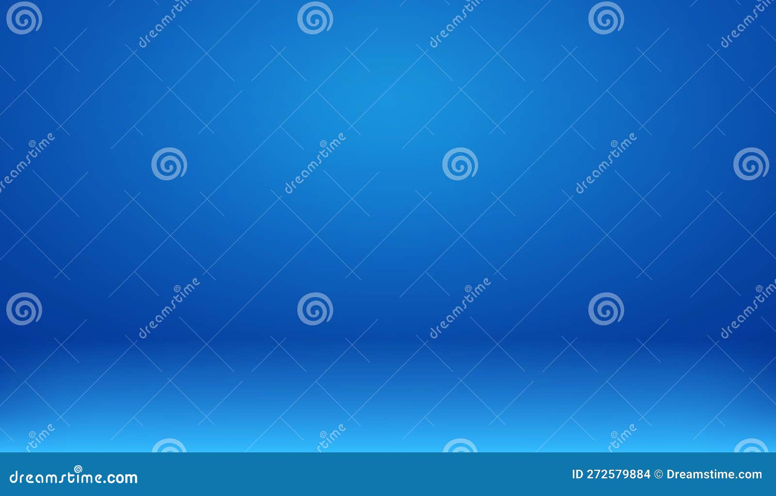 Blue Room Background. Abstract Empty Studio. Horizontal Bg. Light Scene ...