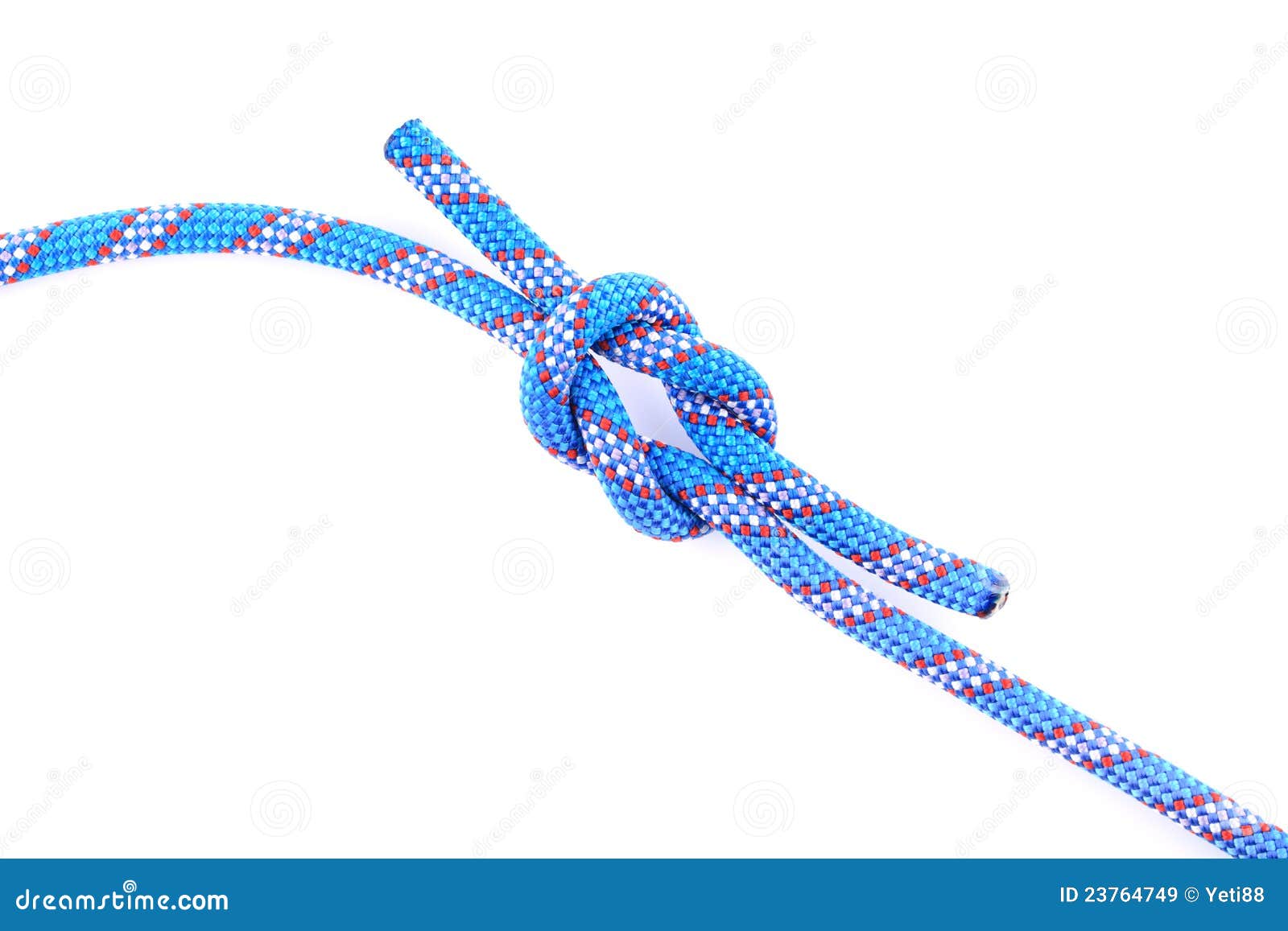 Blue rope knot stock image. Image of recreational, extreme - 23764749