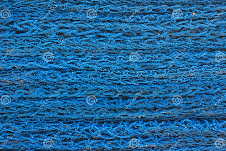 Blue Rope Stack Background stock image. Image of string - 31415973