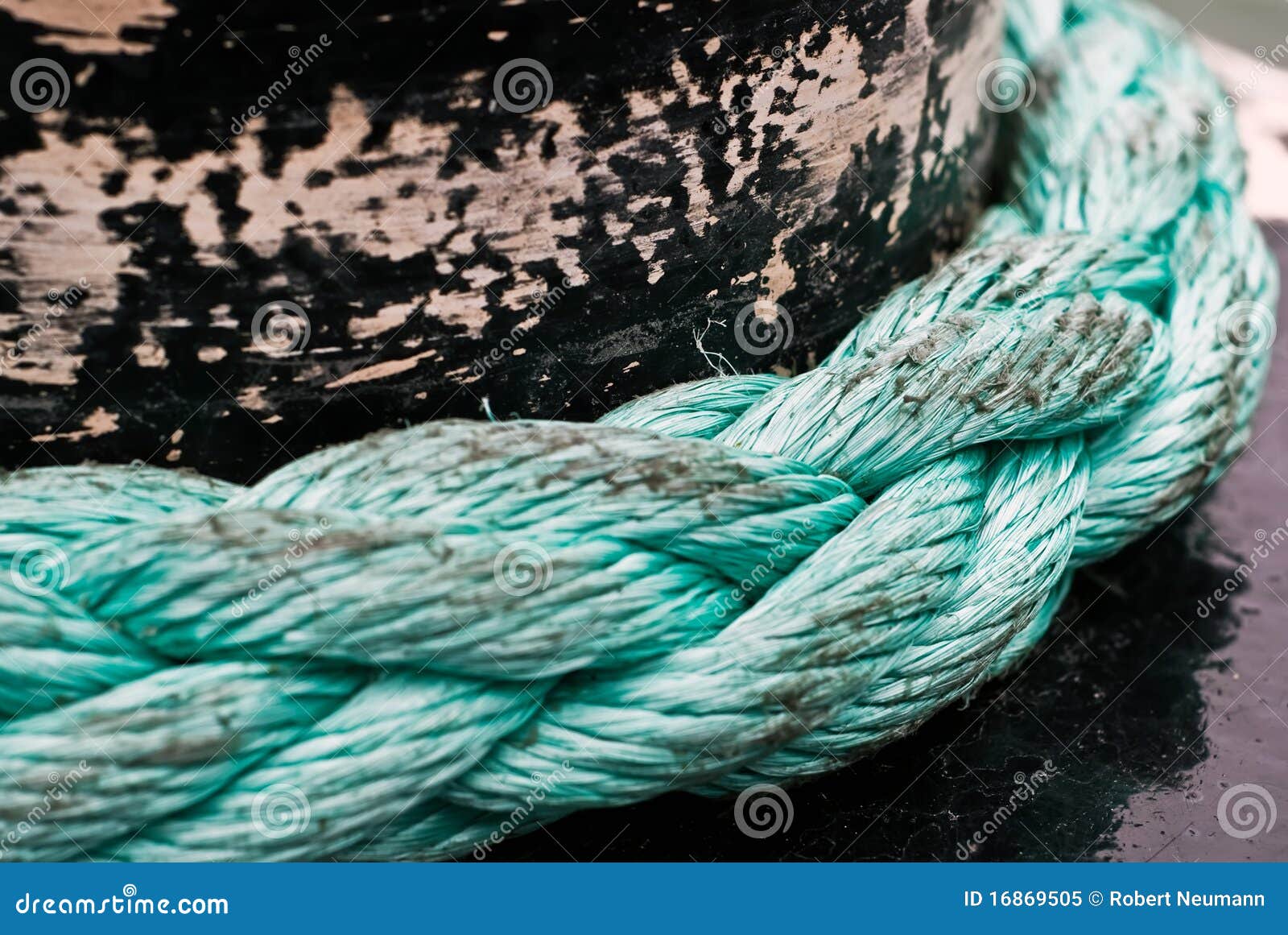 Blue rope V2 stock image. Image of cable, fishing, blue - 16869505