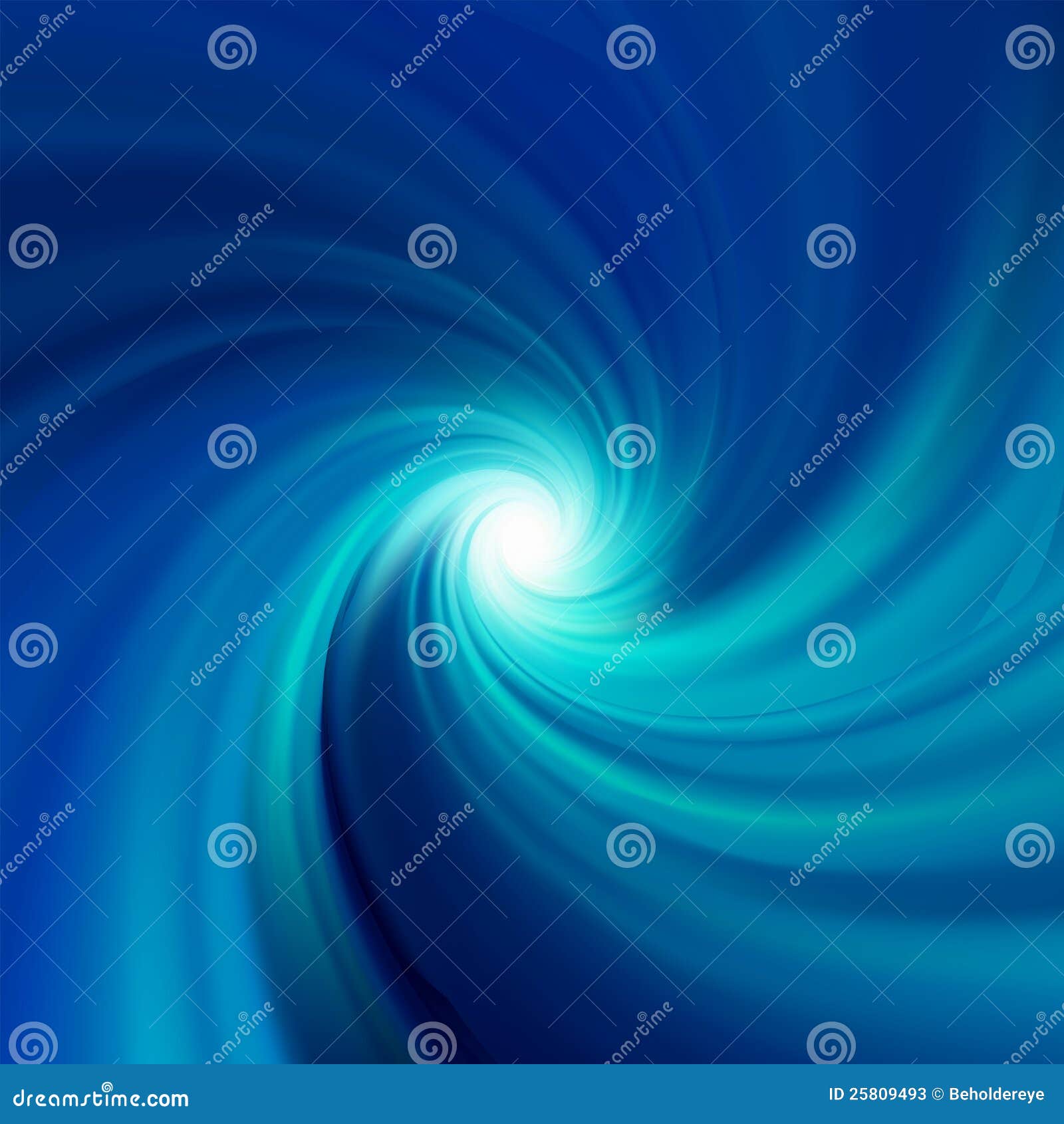 Blue rotation water stock vector. Illustration of cold - 25809493