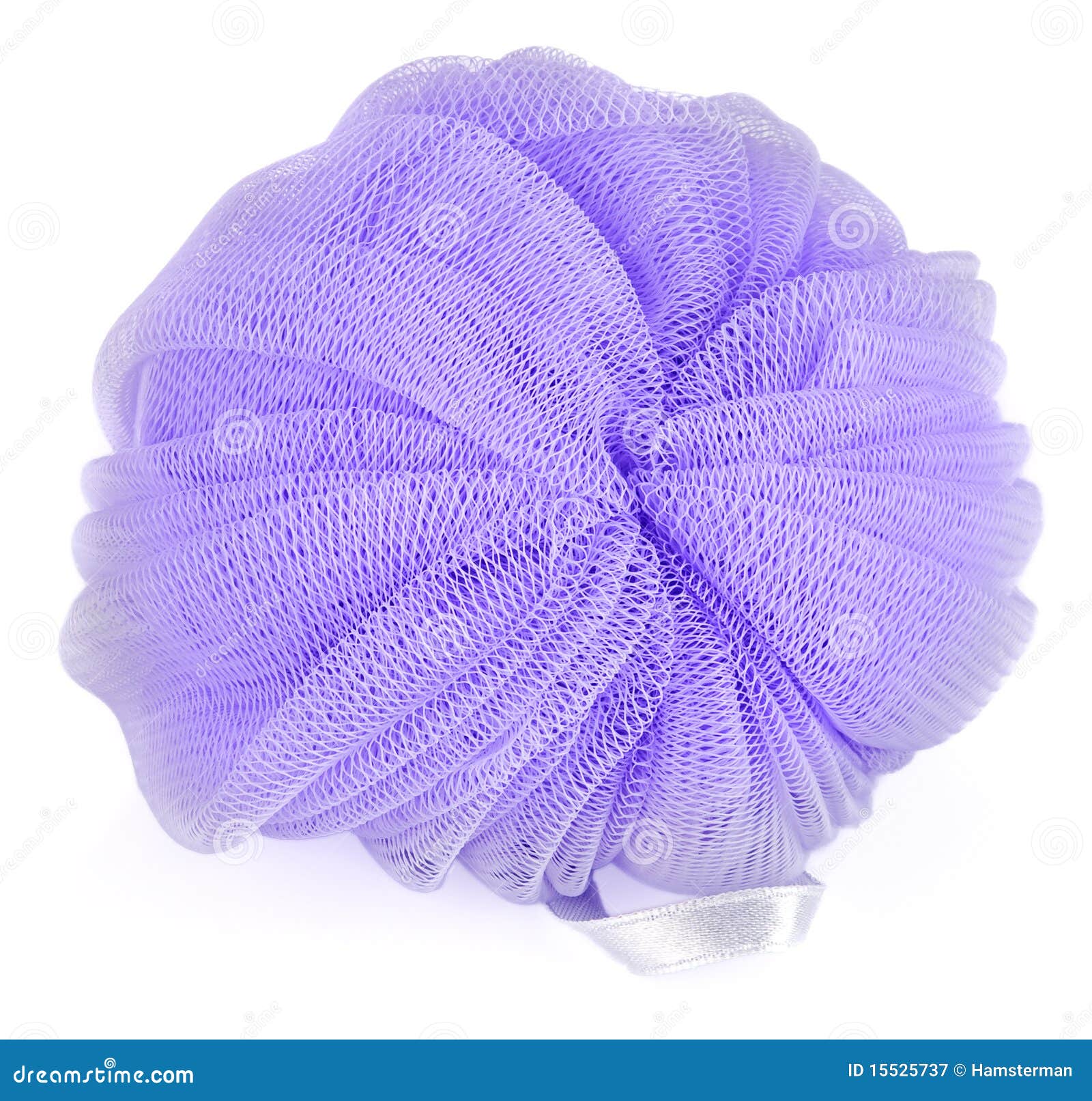 Blue round bath sponge stock image. Image of bath, object - 15525737