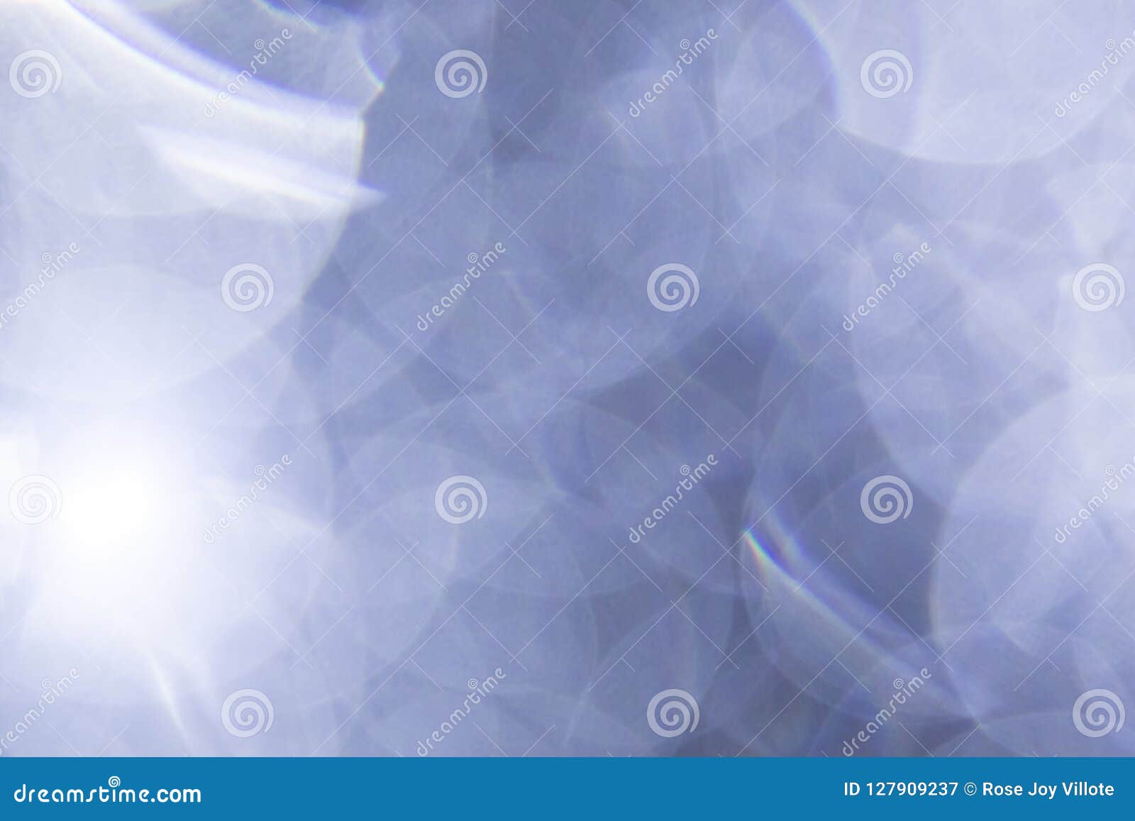 Blue Round Blurry Light for Background Stock Image - Image of round ...